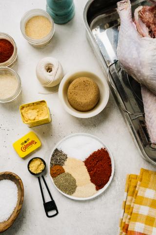 Oven Roasted Turkey with Spicy Rub | Colman's Mustard